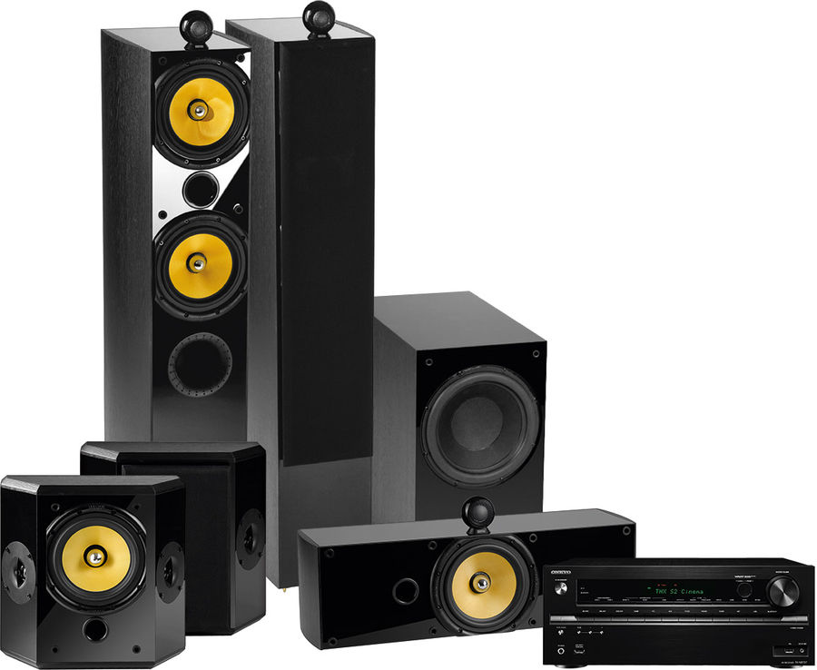 Onkyo 747 Crystal Acoustics T2 Cha nes Son Vid o