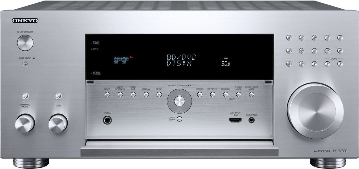 Onkyo TX-RZ800 Silver - Amplis home-cinéma sur Son-Vidéo.com