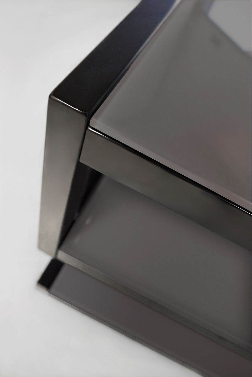 NorStone Esse noir verres noirs - Meubles TV-Vidéo sur Son-Vidéo.com
